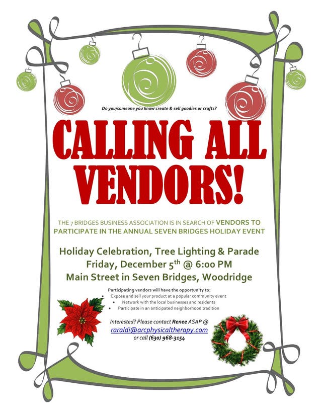 CALLING ALL VENDORS | Woodridge, IL Patch