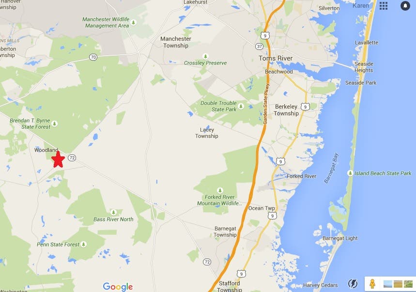 WATCH: 1,000-Acre Forest Fire Still Sending Smoke Over Ocean County ...
