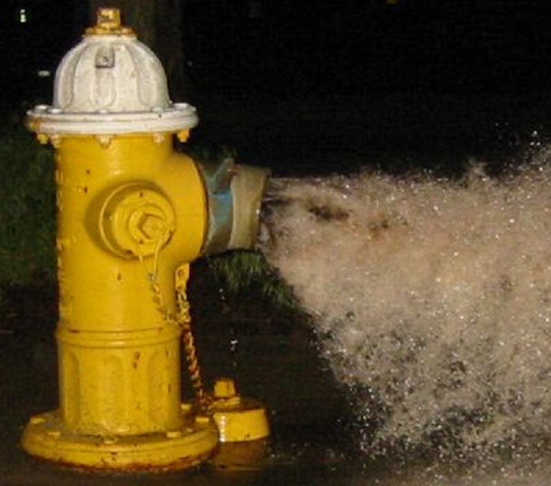 Water Company Flushing Hydrants In Holiday City | Berkeley, NJ Patch