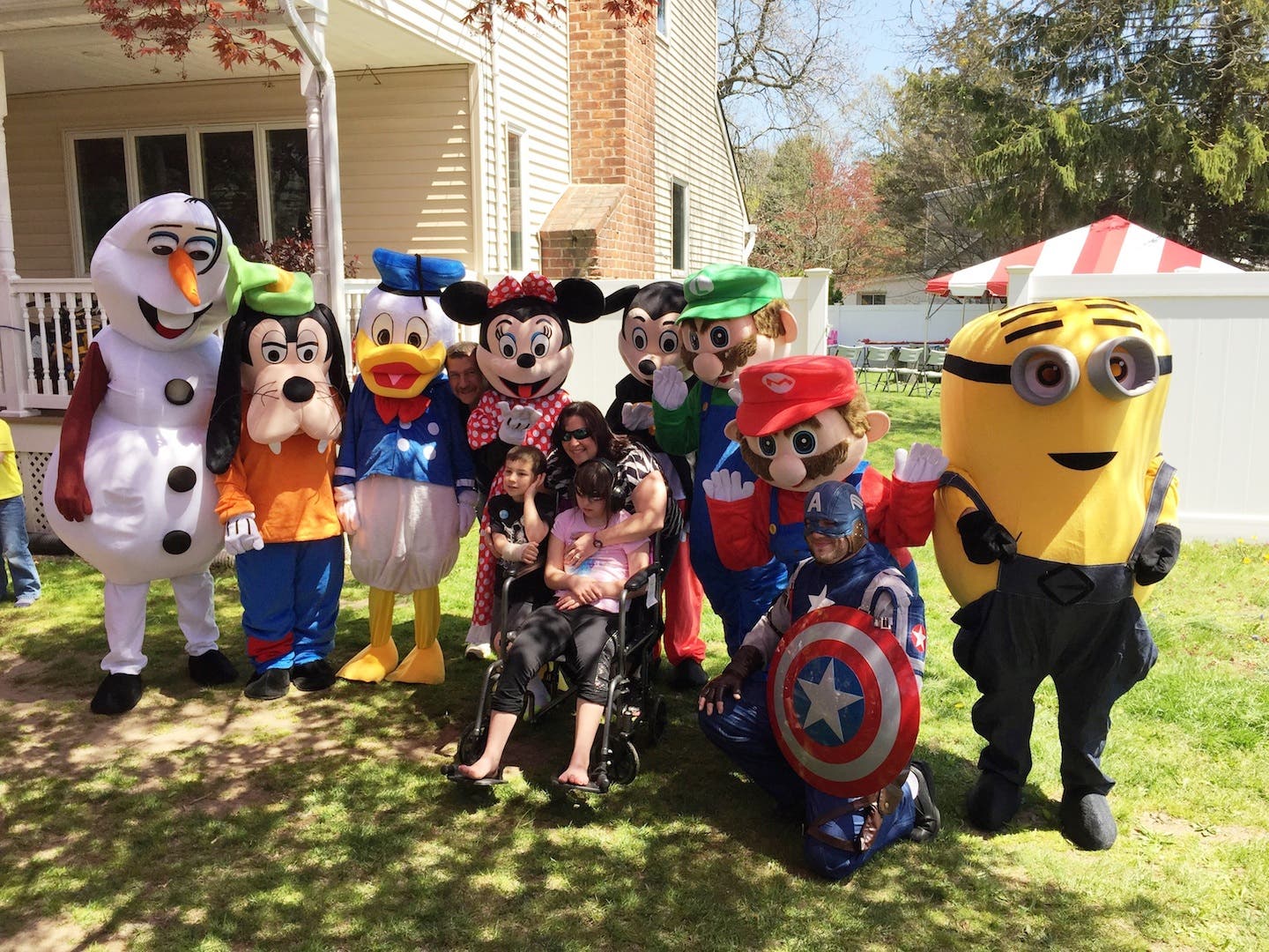 Pastore Family Gets Special Visit From Make-A-Wish | Huntington, NY Patch