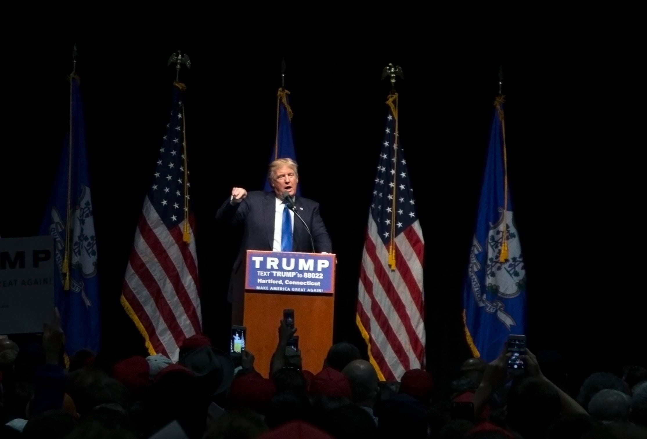 Donald Trump Connecticut Rally: Trump Fires Up Supporters | Greater ...
