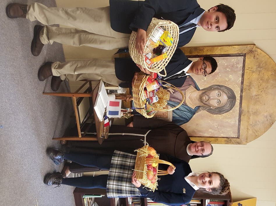Paul VI High School Donates 50 Thanksgiving Baskets as it Celebrates ...