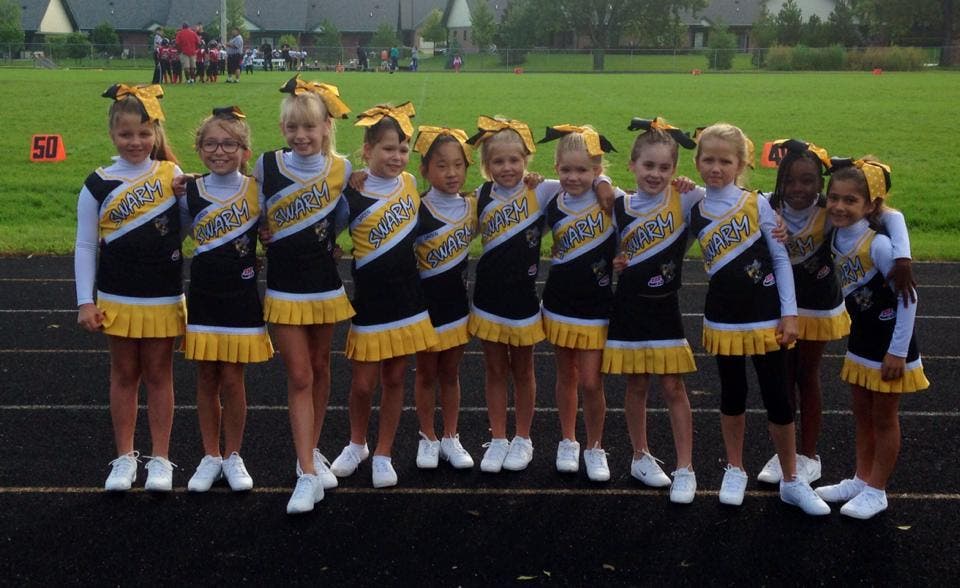 Calling all boys and girls, ages 5-14! Darien Swarm Football & Cheer ...
