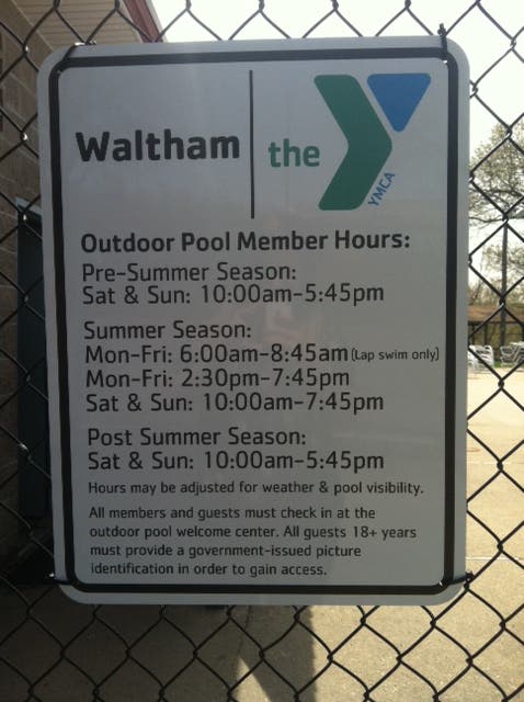 Waltham YMCA Outdoor Pool | Belmont, MA Patch