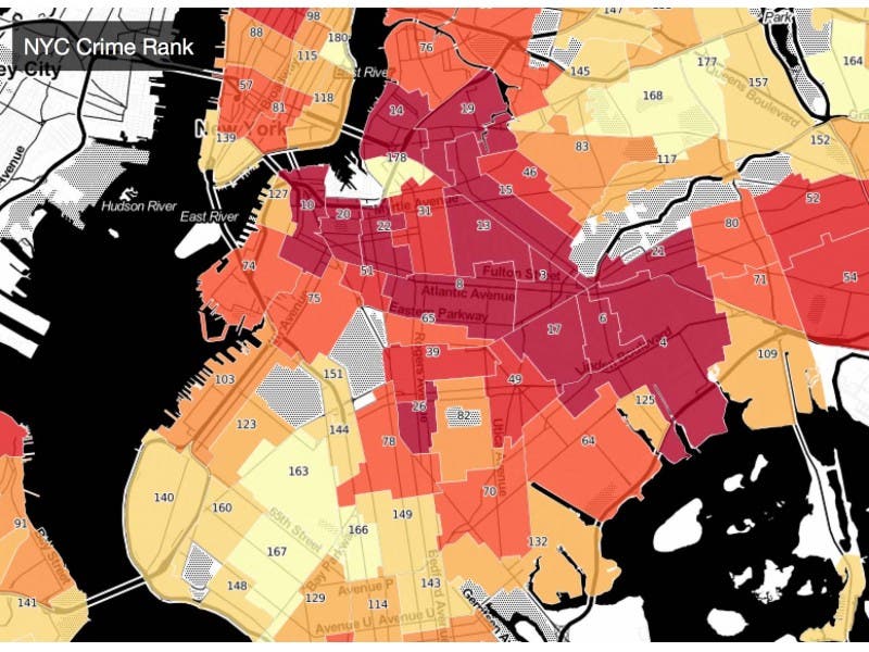 MAP: How Crime-Ridden Is Your Brooklyn Neighborhood? | Ditmas Park, NY ...
