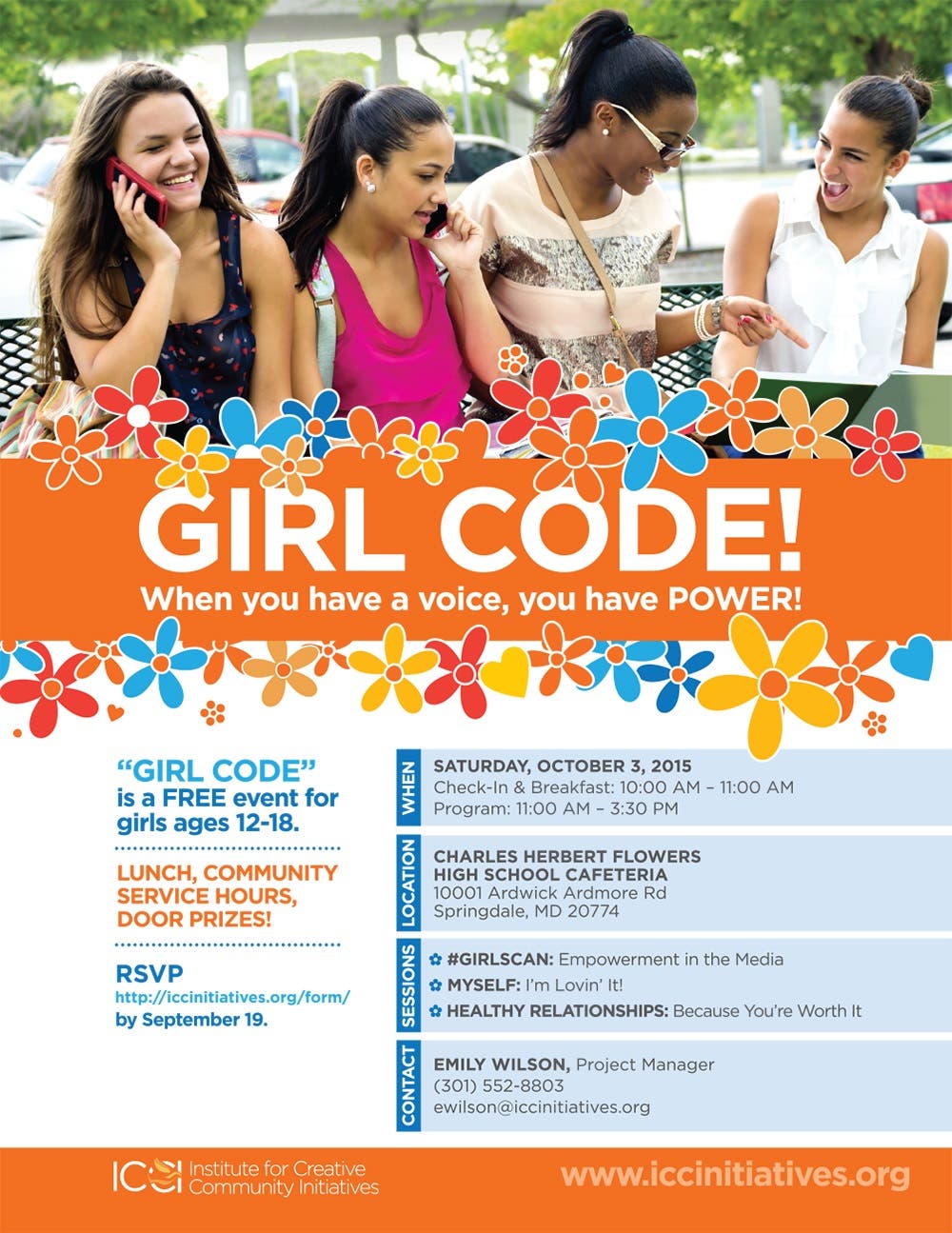 Calling All Girls Ages 12-18! | Bowie, MD Patch