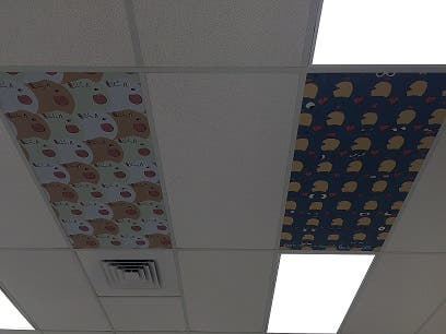 RHS Geometry Classes Create Tessellation Project For Ceiling Tiles ...