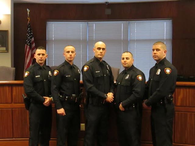 5 New Woodbridge Police Sworn In | Woodbridge, NJ Patch