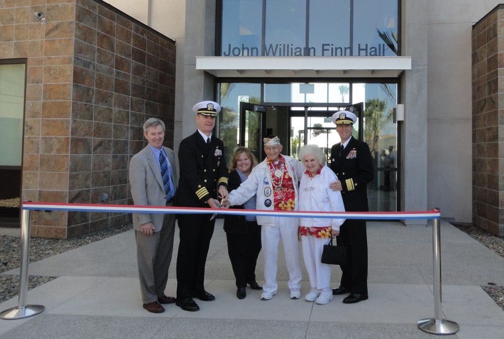 Video: Finn Hall Dedicated by Navy | Coronado, CA Patch