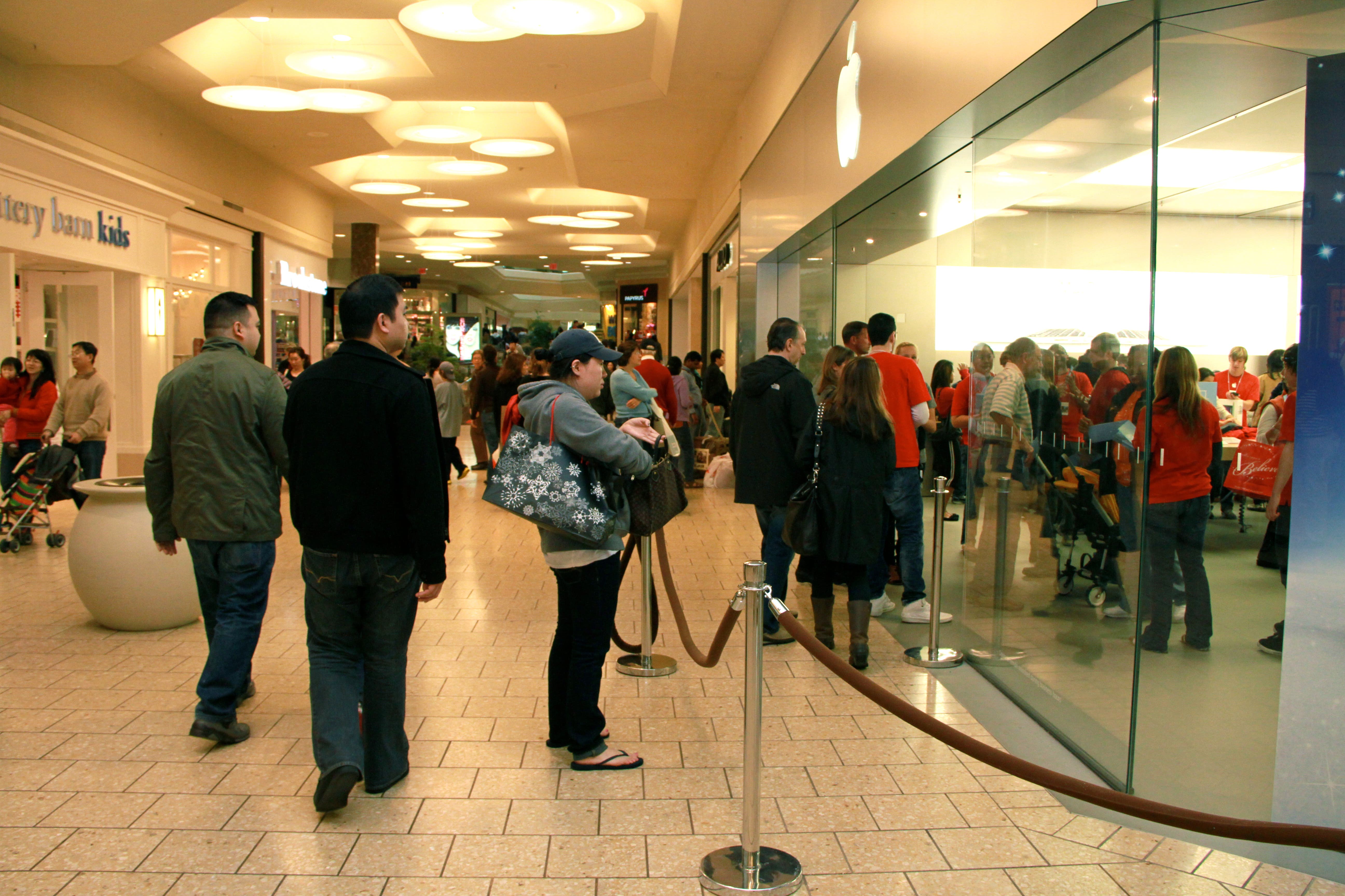 Mall at Short Hills Traffic Up for Black Friday | Millburn, NJ Patch