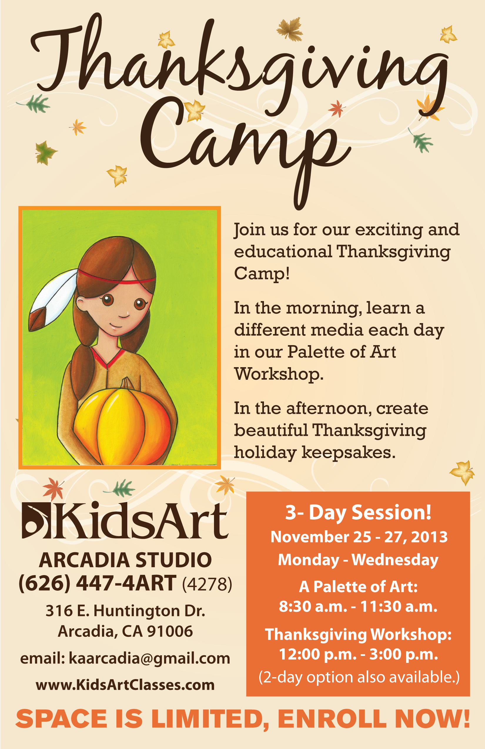 Thanksgiving Camp | Arcadia, CA Patch