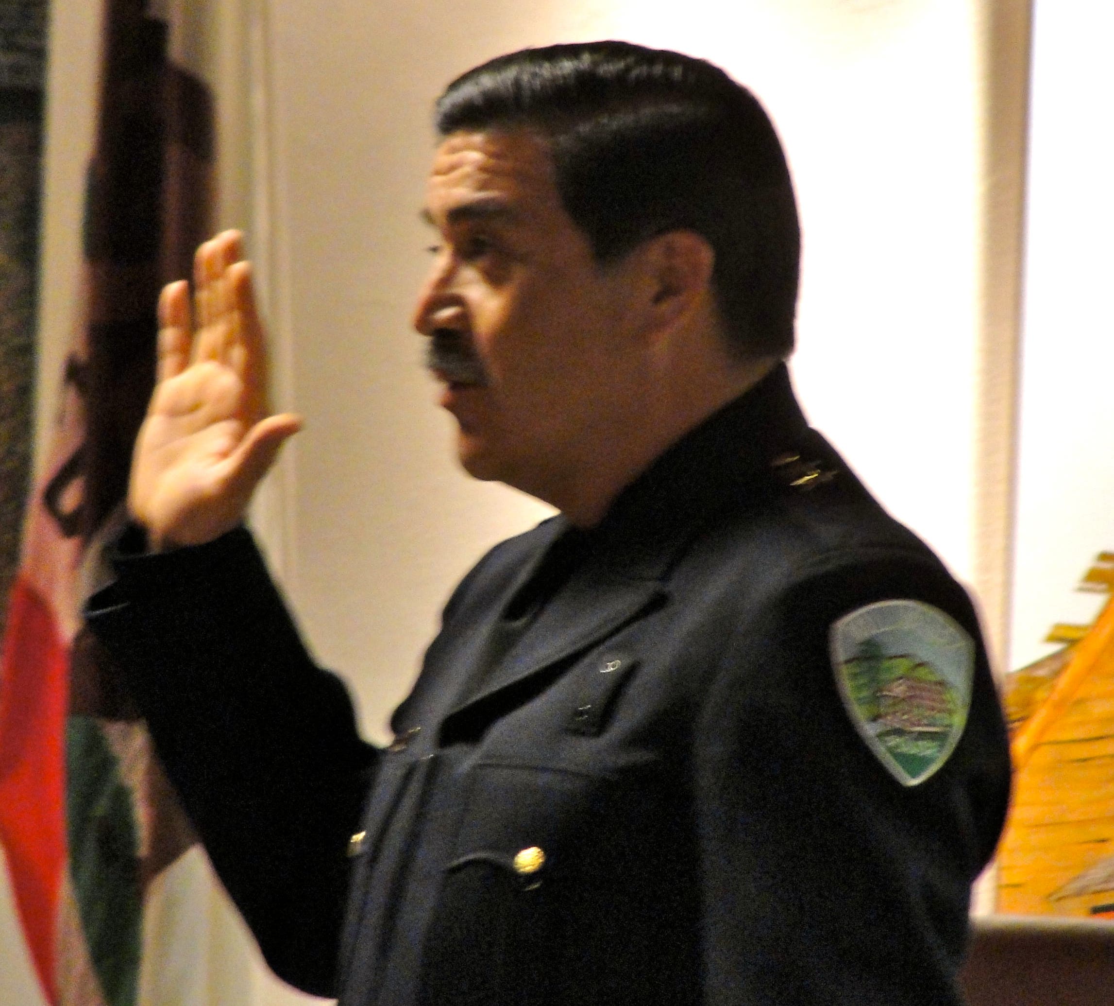 Police Chief Bernal Sworn In, Celebrated | Mill Valley, CA Patch