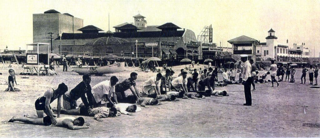 OCBP in 1939: Captain Jack G. Jernee Drills the Lifeguards | Ocean City ...
