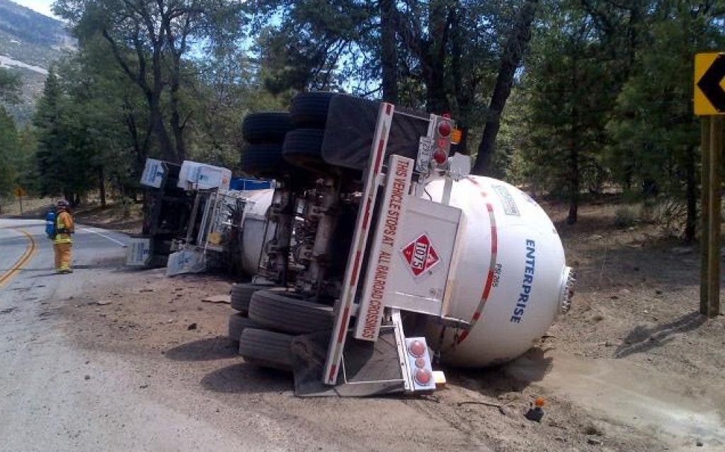 UPDATE: Highway 38 Open Again After Multi-Hours Closure for Tanker ...