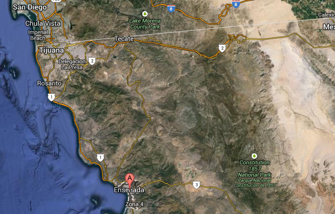 Baja Landslide Photos: Coast Road Near Ensenada Collapses | Banning, CA ...