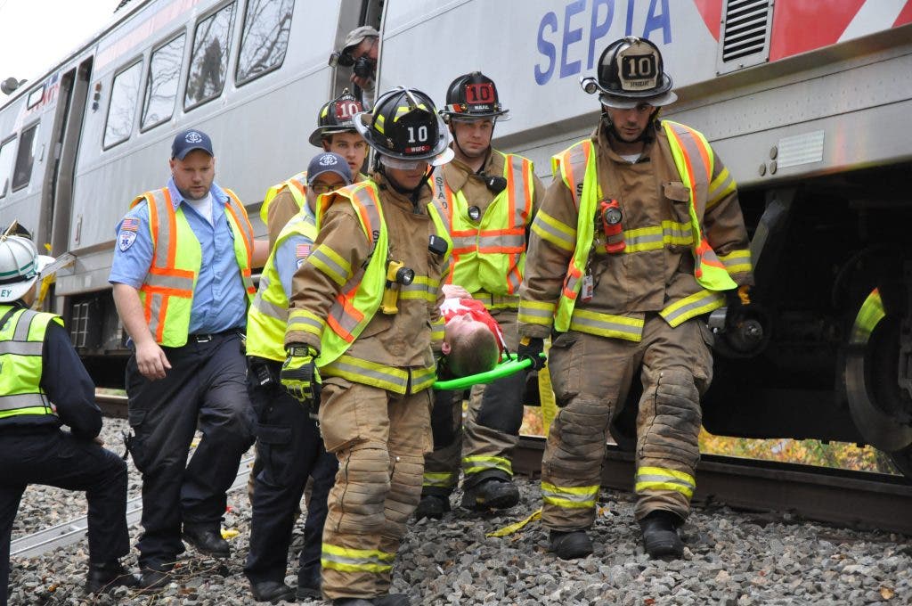 Warminster Fire Dept. in Conjunction with SEPTA Hold Training Exercise ...