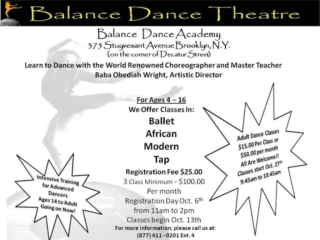 Baba Obediah Wright's Balance Dance Academy | Bed-Stuy, NY Patch