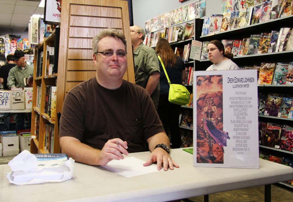 Comic Book Illustrator Drew Edward Johnson Visits Laguna Niguel at ...