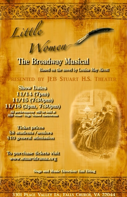 JEB Stuart High School Presents the Musical "Little Women" | Falls ...
