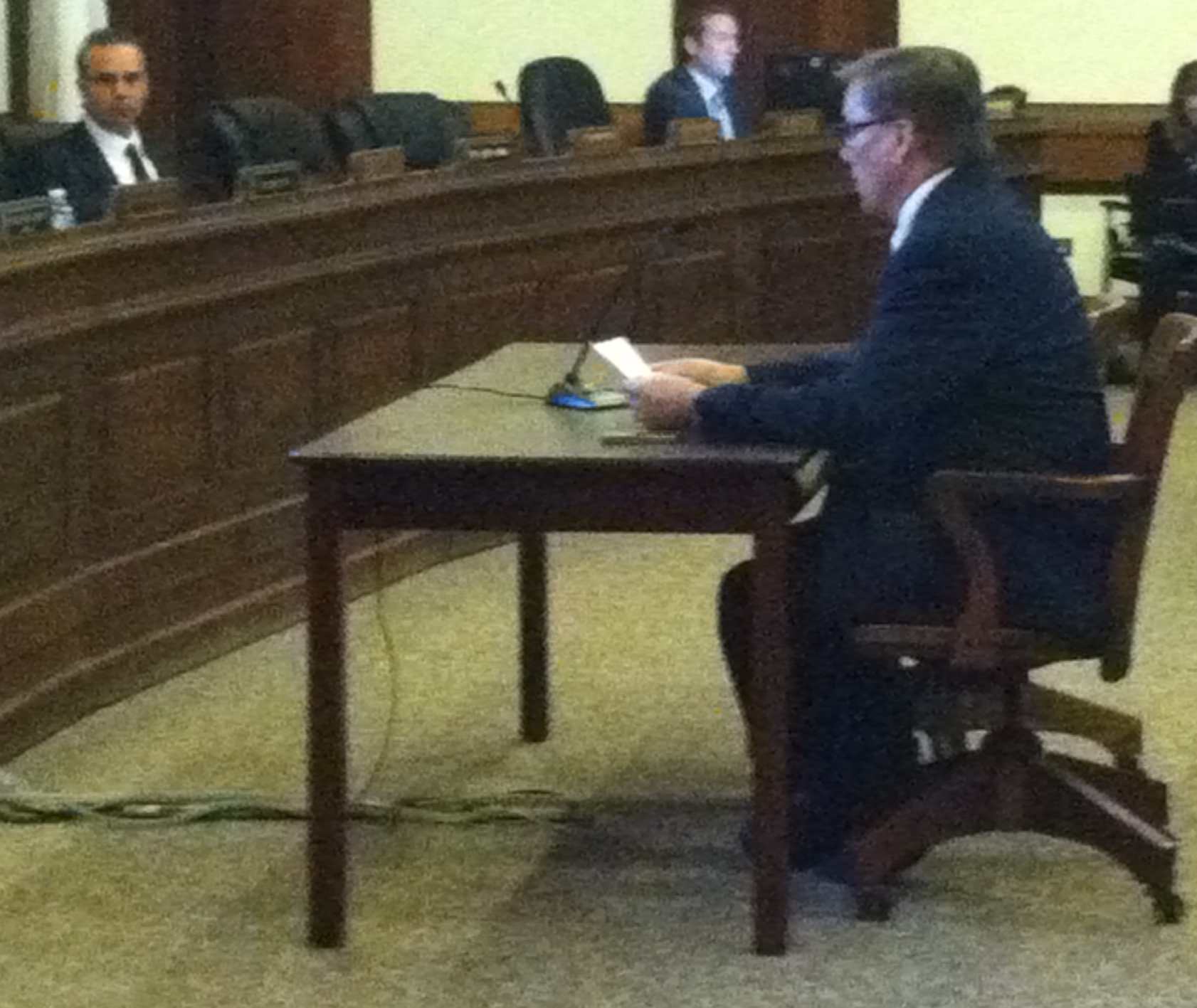 Senator Ross Testifies in Support of Community Liaison Bill | Wrentham ...