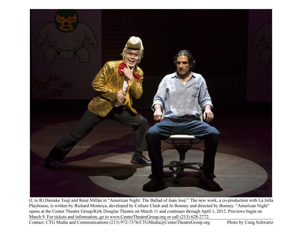 Writer and Actor Richard Montoya on his Play 'American Night' at the ...