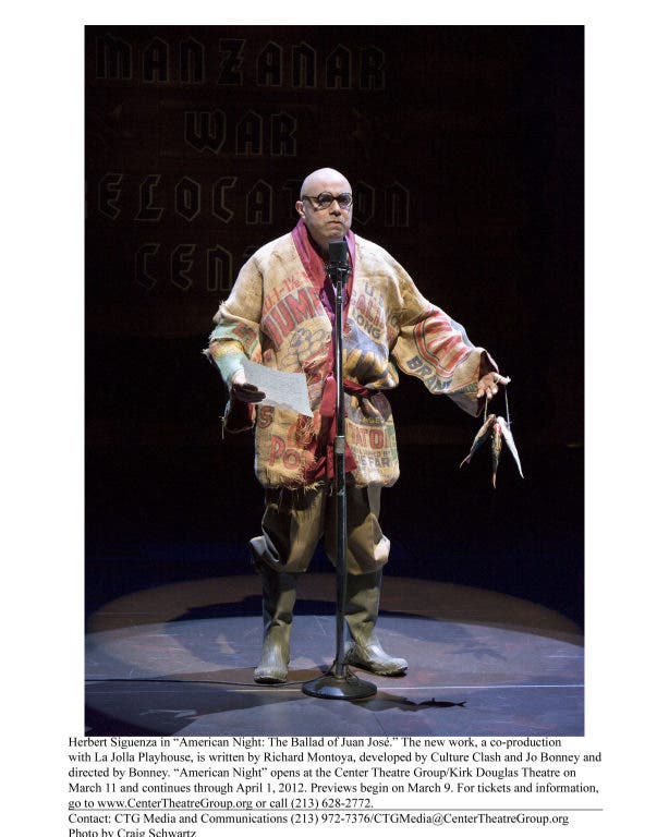 Writer and Actor Richard Montoya on his Play 'American Night' at the ...