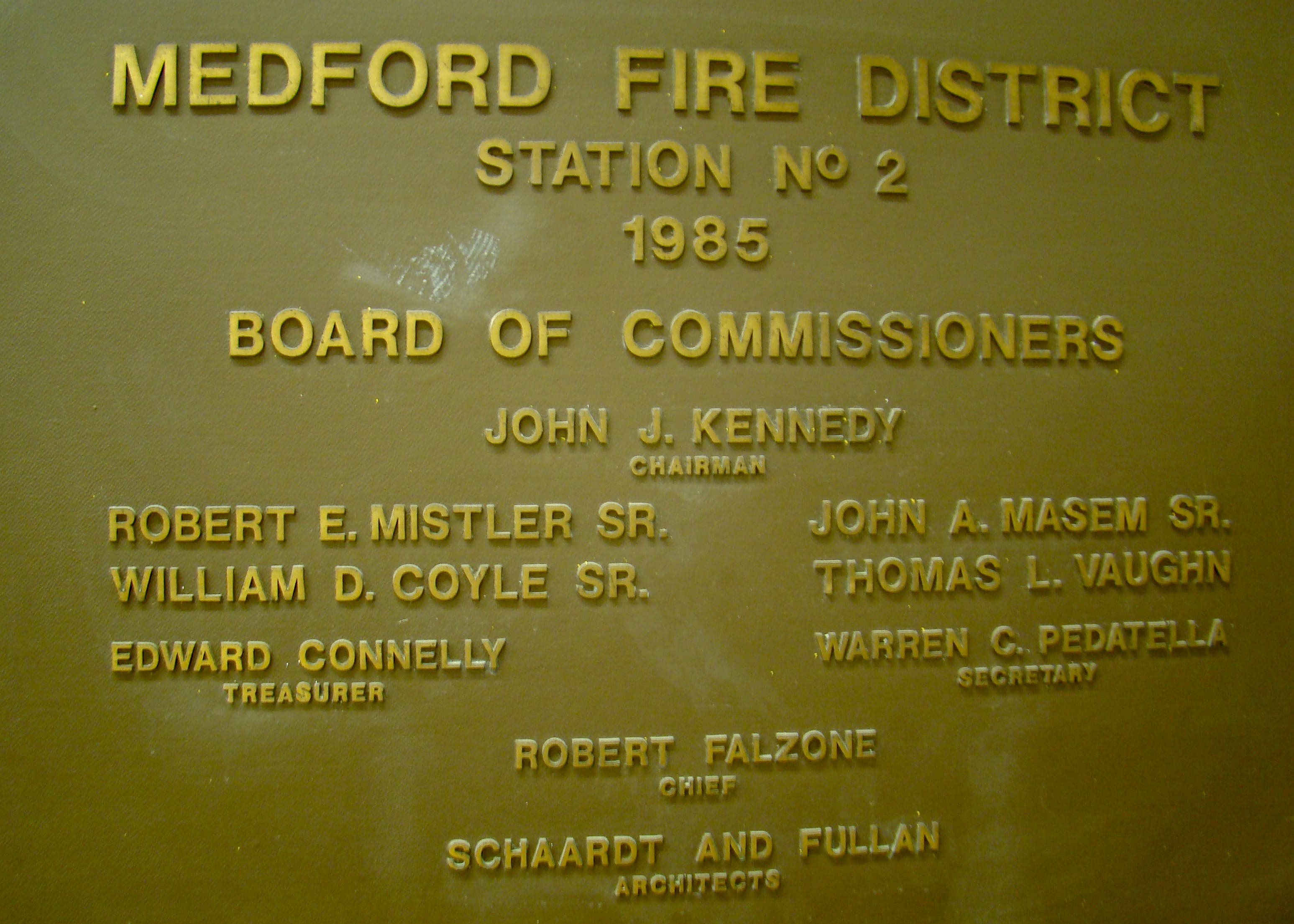 Medford FD Recognizes Former Commissioner | Patchogue, NY Patch