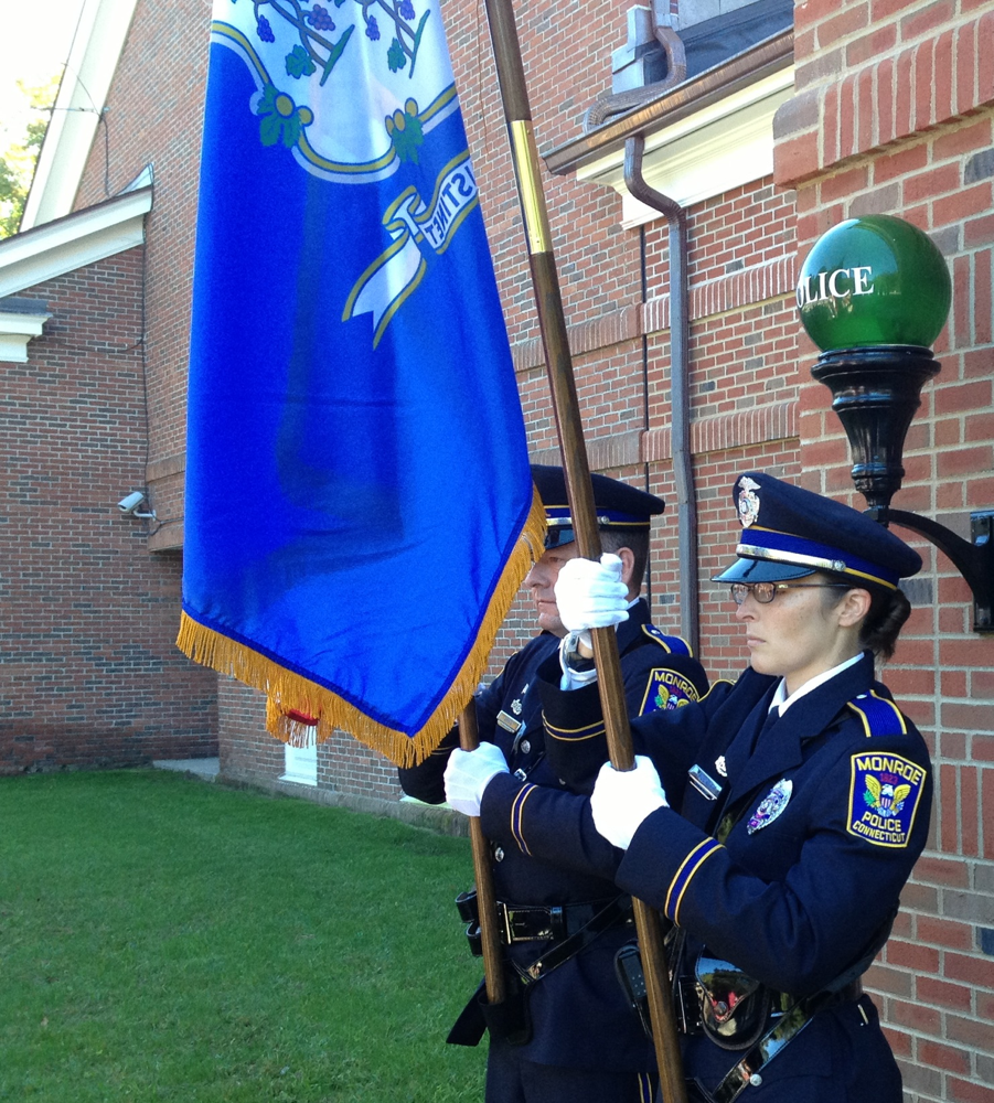 A Crowd Celebrates Monroe's Police Station Renovation | Monroe, CT Patch
