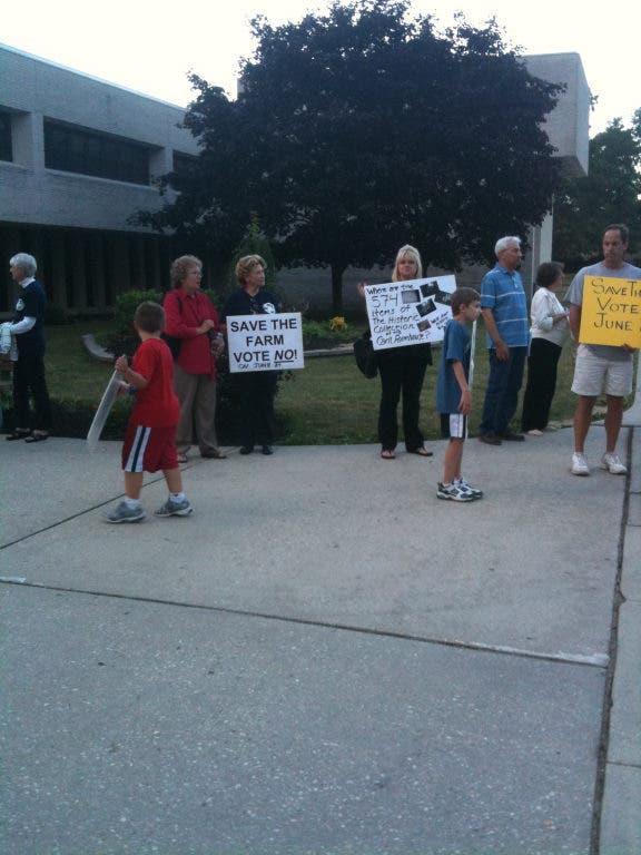 Residents Protest Sale of Marion Carll Farm | Commack, NY Patch
