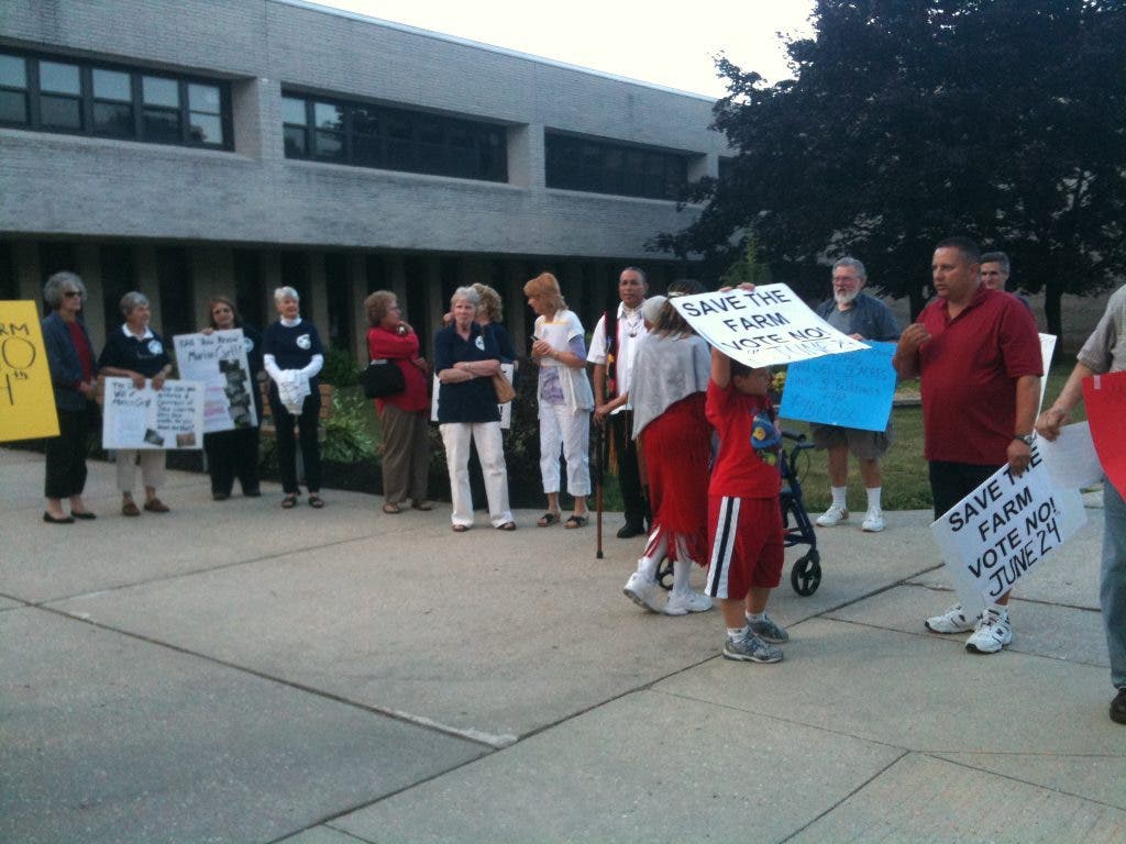 Residents Protest Sale of Marion Carll Farm | Commack, NY Patch