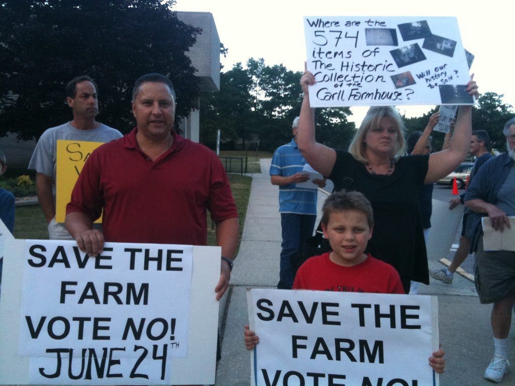 Residents Protest Sale of Marion Carll Farm | Commack, NY Patch