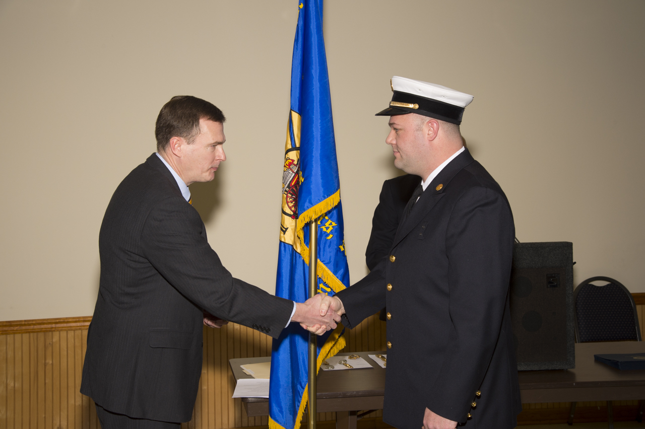 Congers Fire Department Installs New Officers | New City, NY Patch