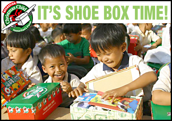 Pack a Gift-Filled Shoe Box for a Child in Need | Arbutus, MD Patch