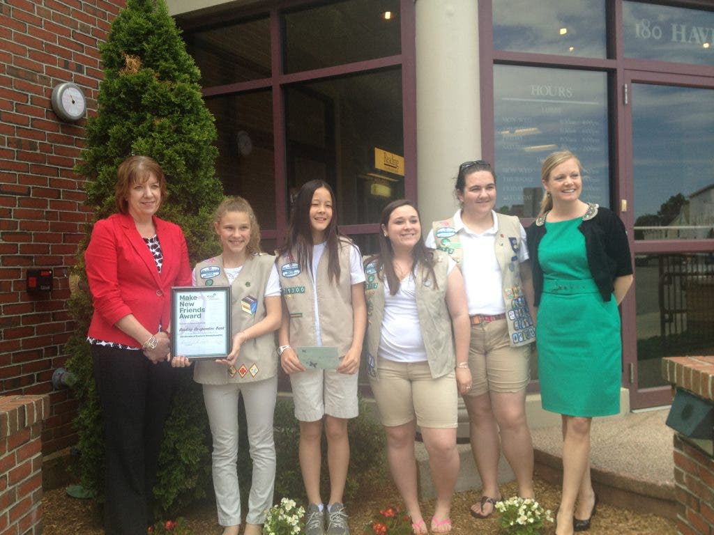Reading Girl Scouts Honor Reading Co-operative Bank with Make New ...