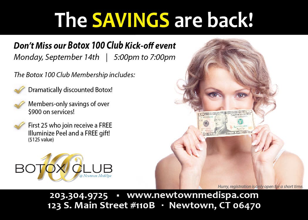 Big Savings on Botox! | Newtown, CT Patch