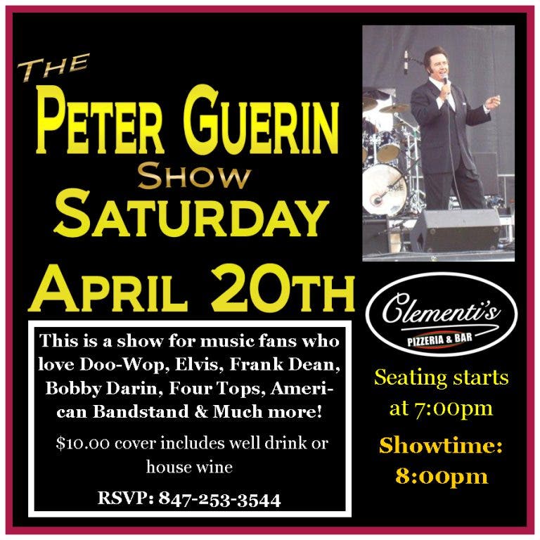 The Peter Guerin Show Live! | Arlington Heights, IL Patch