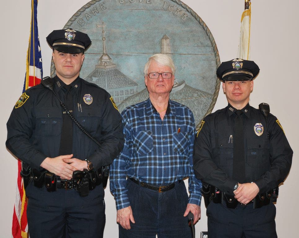 Two Veterans Sworn in as New Hingham Police Officers | Hingham, MA Patch