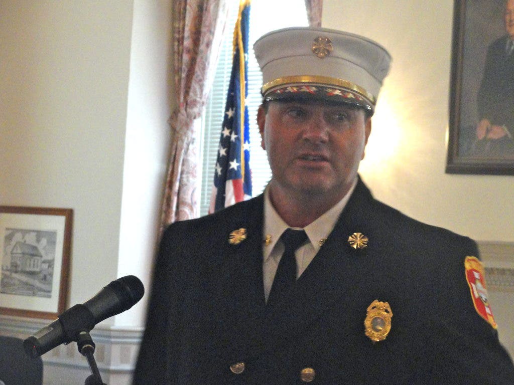 Stark Takes Over As New Weymouth Fire Chief | Weymouth, MA Patch