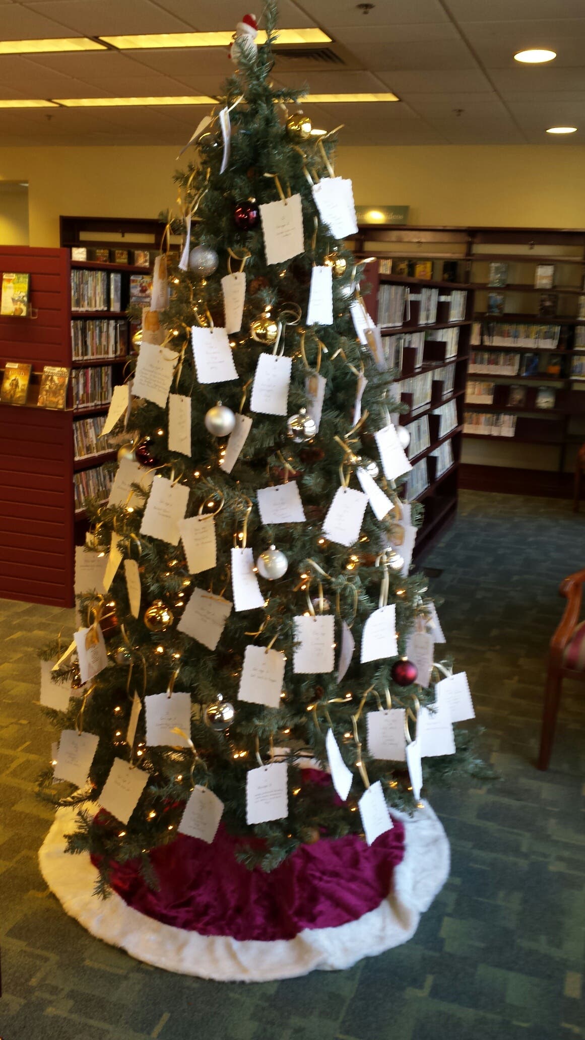 ANGEL TREE is up at the Library...please take an Angel~ | Medfield, MA ...