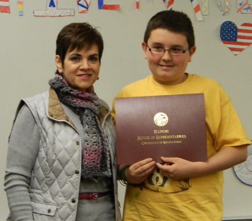 State Rep. Manley Visits Crystal Lawn School | Joliet, IL Patch