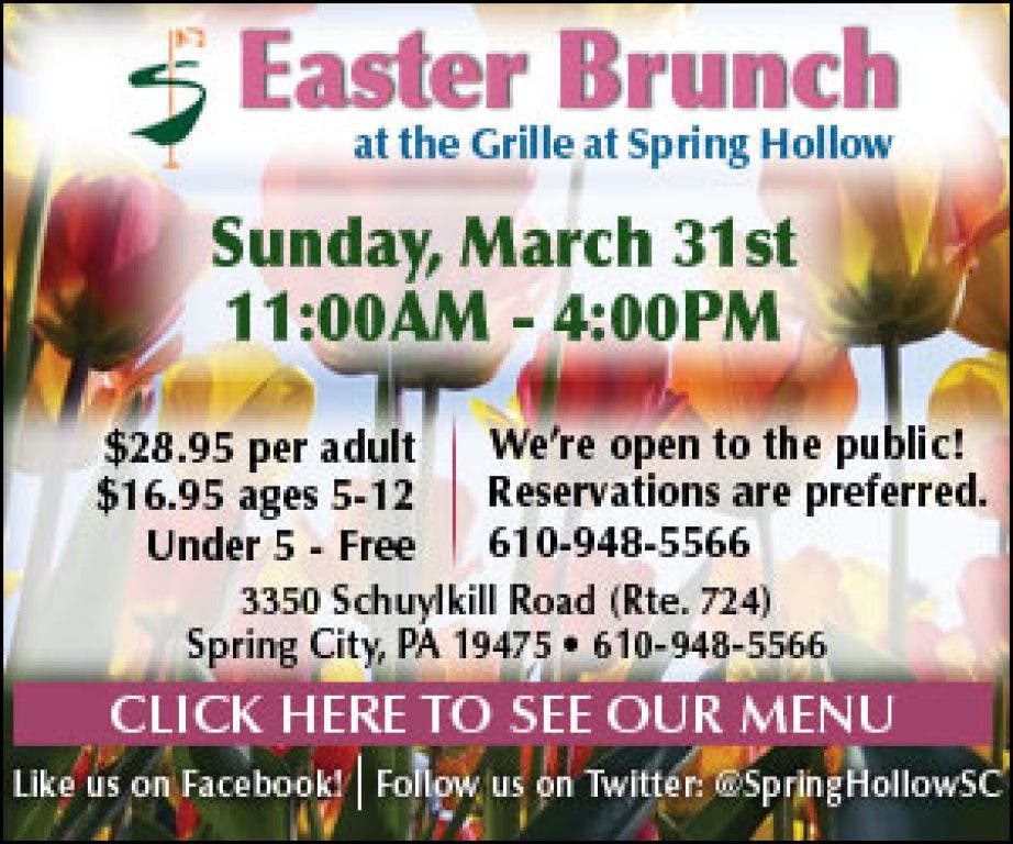 Easter Brunch at Spring Hollow Golf Club | Limerick, PA Patch