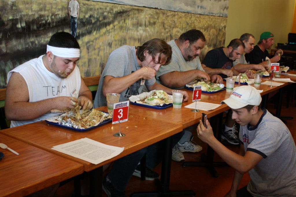 American Burrito Eating Contest | New City, NY Patch