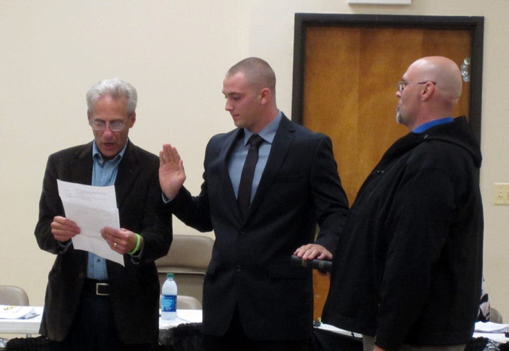 Photos: Hightstown Mayor Swears In New Officers | East Windsor, NJ Patch