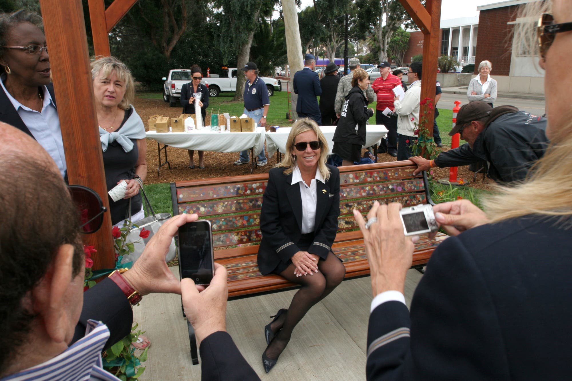 Hermosa Unveils 9/11 Victims Memorial Bench | Hermosa Beach, CA Patch