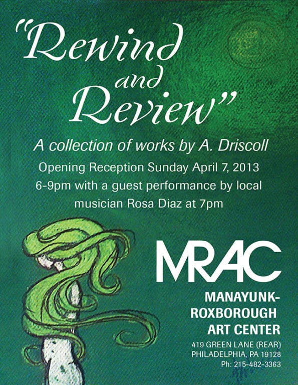 "Rewind and Review" A Collection of Works by Amanda Driscoll ...