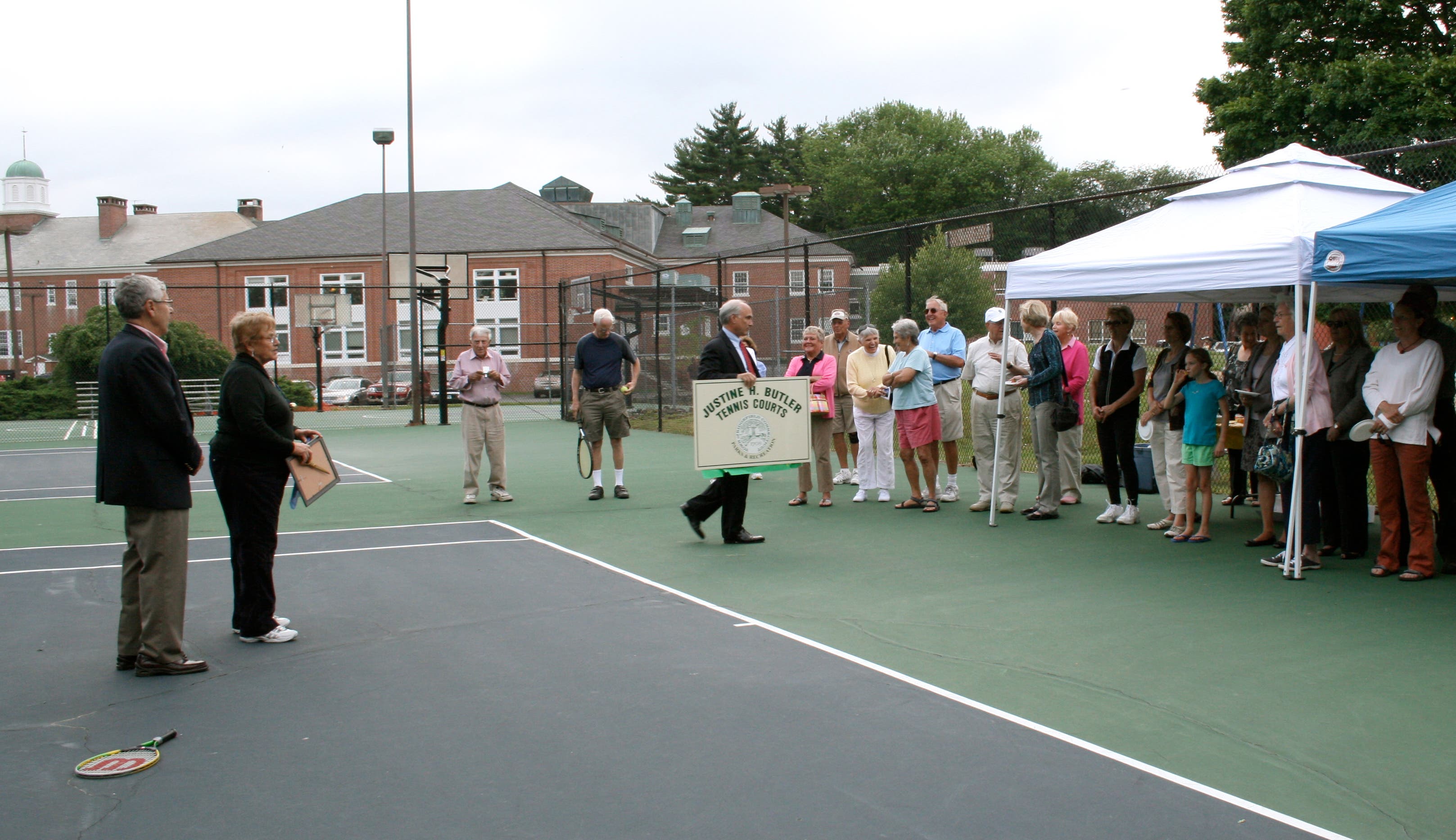 Tennis Courts Named for Justine Butler | Ridgefield, CT Patch