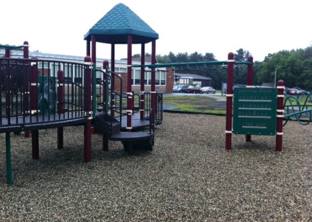 PHOTOS: South Row School Cuts Ribbon on Playground | Chelmsford, MA Patch