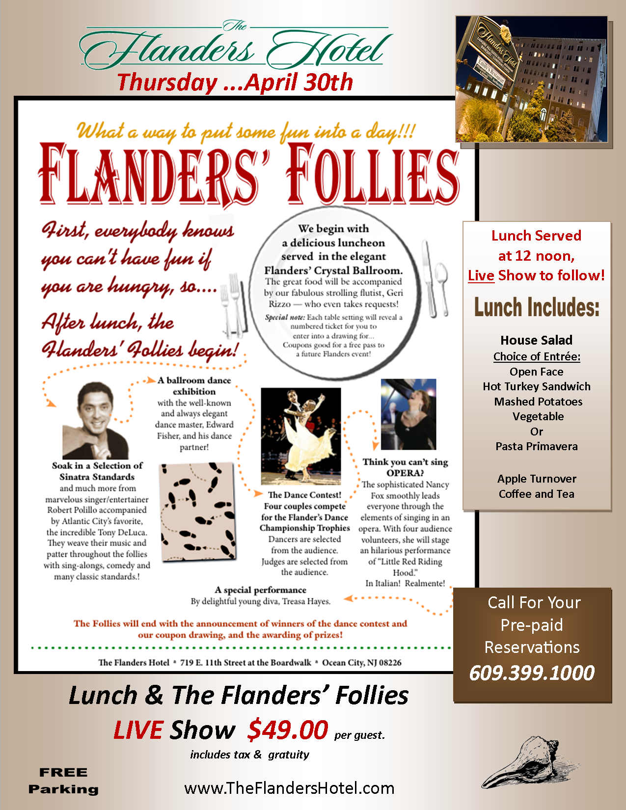 The Flanders Follies at The Flanders Hotel | Ocean City, NJ Patch