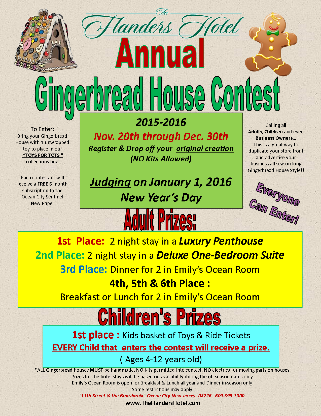 Gingerbread House Contest with Prizes | Ocean City, NJ Patch