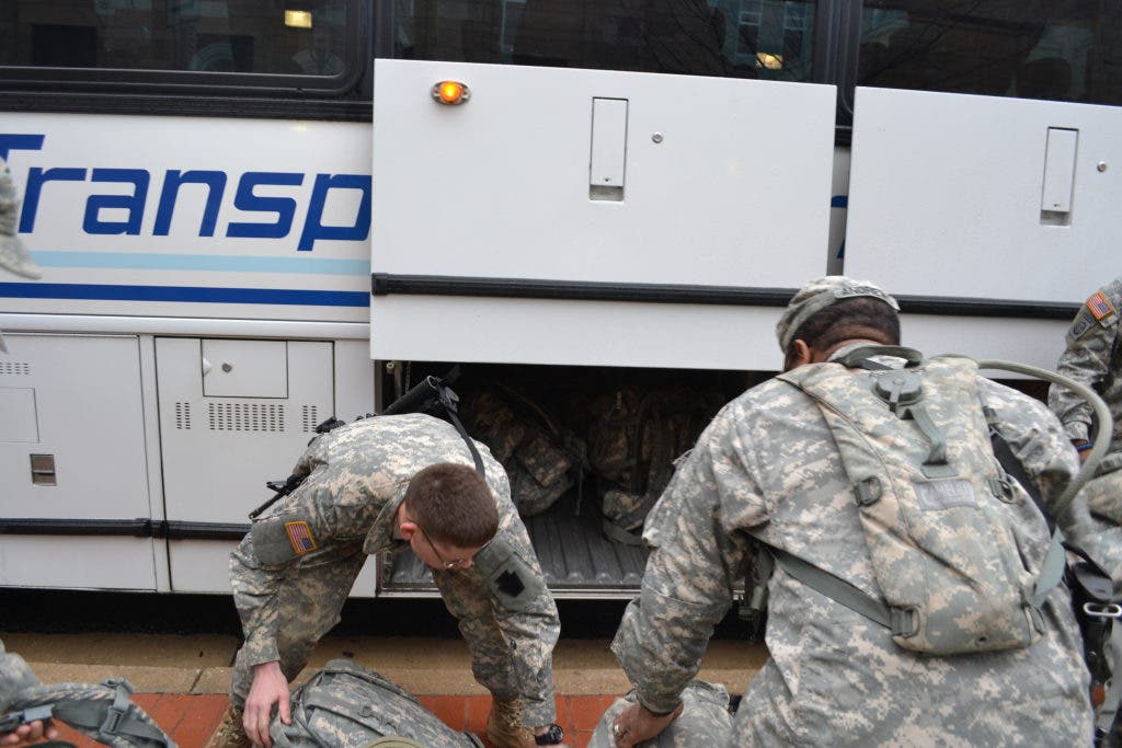 National Guard, Families Send Off Troops From Towson Armory | Towson ...